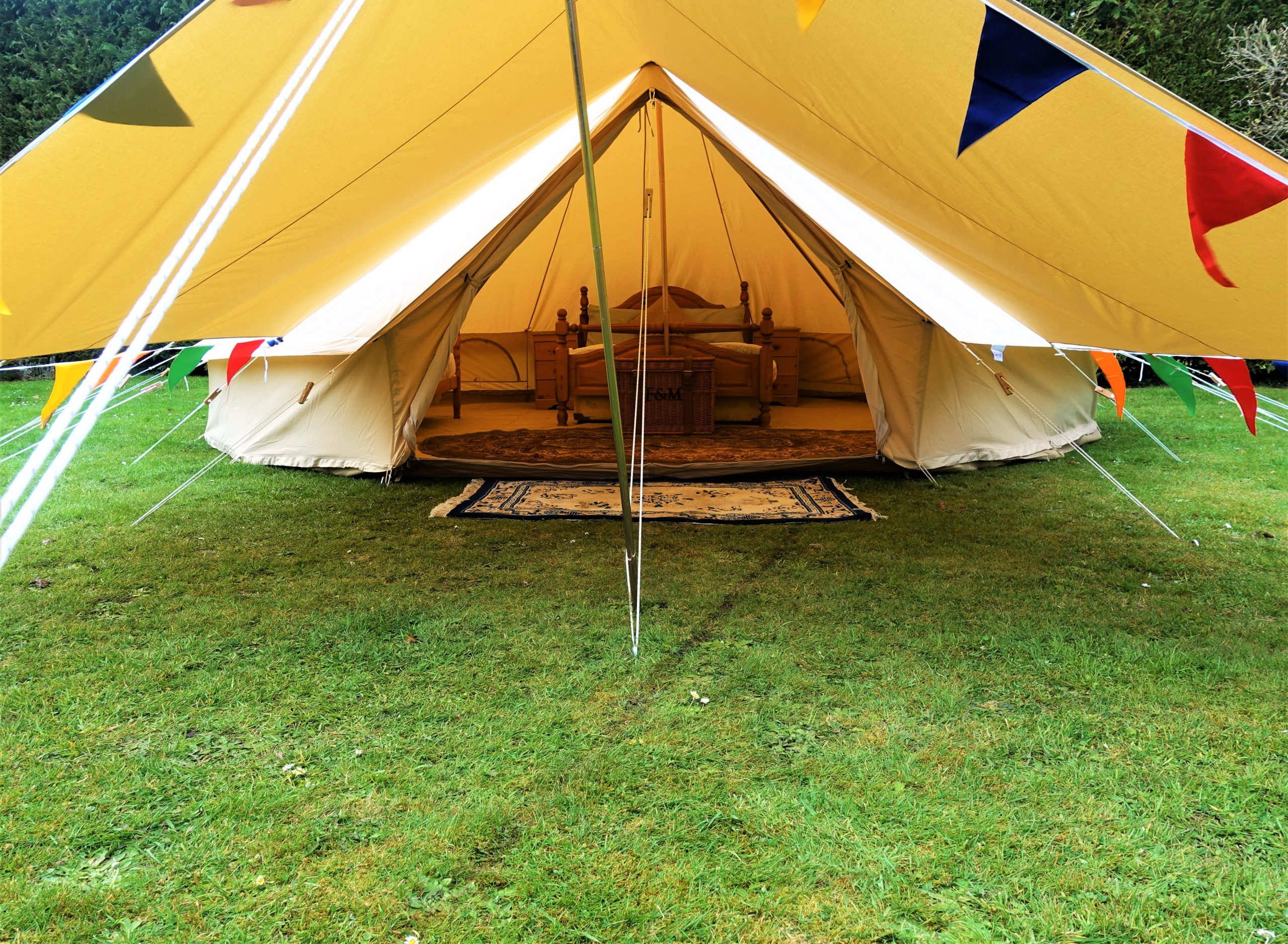 Fancy Camping | Beautifully Furnished Bell Tents in The New Forest